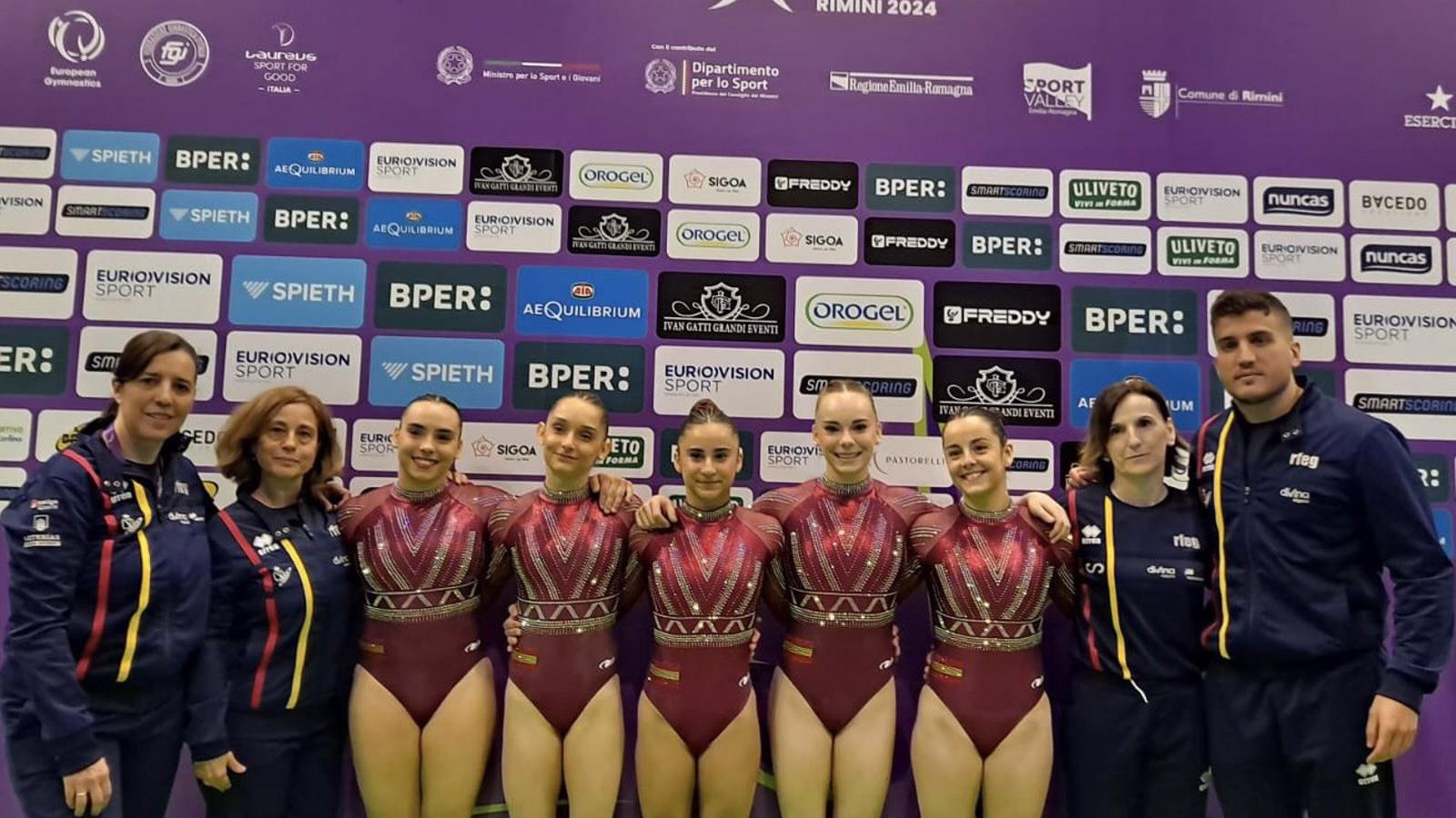 España avanza a la final por equipos del Europeo de gimnasia artística